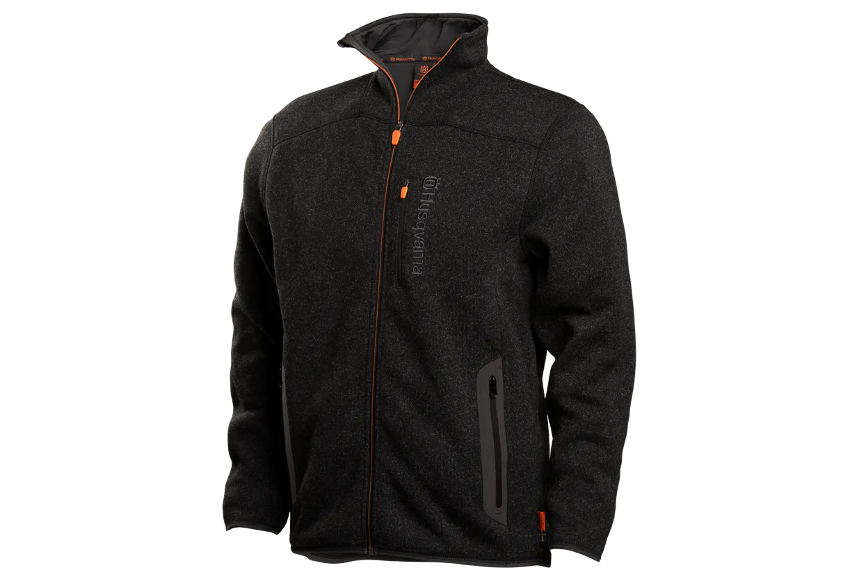 Husqvarna Xplorer Fleece Jacket, Granite Grey, Men - R & L Miller